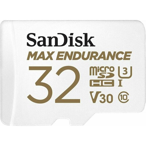 Карта памяти SanDisk microSDHC 32GB Class10, UHS-3 (SDSQQVR-032G-GN6IA)