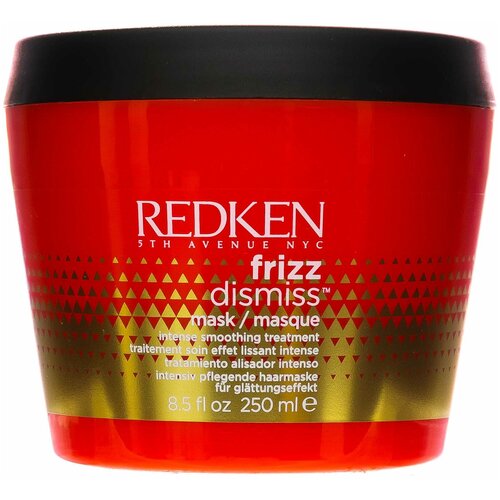 Redken Frizz Dismiss Интенсивная питательная маска для непослушных волос всех типов, 250 мл, банка