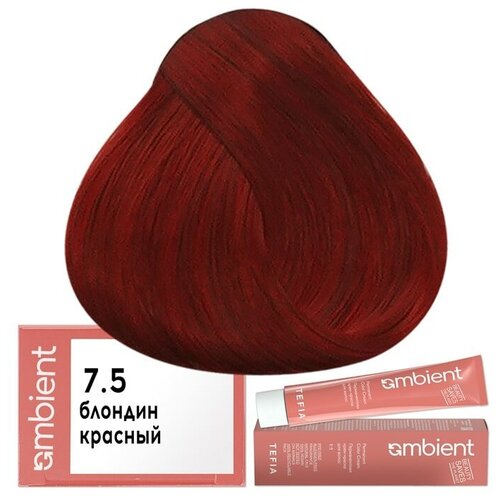 Tefia Ambient Крем-краска для волос AMBIENT 7.5, Tefia, Объем 60 мл