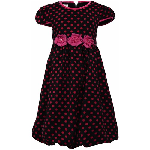 Школьное платье Cascatto, размер 4-5/104-110, красный, розовый
