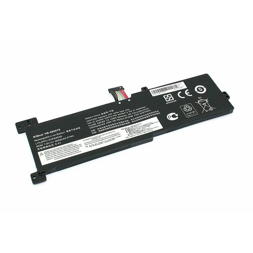 Аккумуляторная батарея для ноутбука Lenovo L17D2PF1 7.6V (3600mAh)