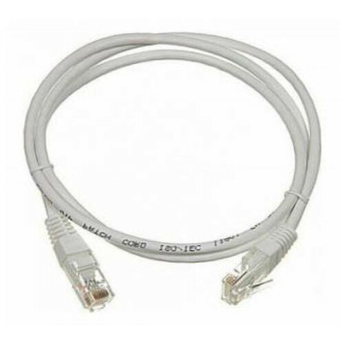 Патч-корд Lanmaster TWT-45-45-2.0/6-GY UTP RJ-45 вил.-вилка RJ-45 кат.6 2м серый ПВХ (уп:1шт)