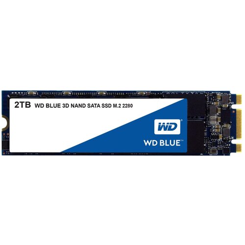 Твердотельный накопитель Western Digital WD Blue 2 ТБ SATA WDS200T2B0B