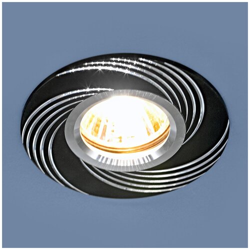 Алюминиевый точечный светильник 5156 MR16 BK черный Elektrostandard