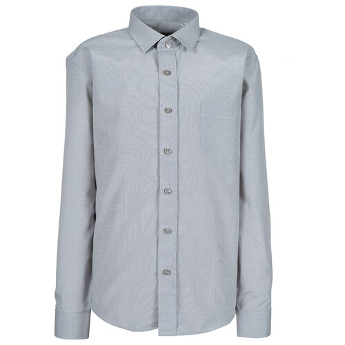 Школьная рубашка Tsarevich, размер 152-158, серый