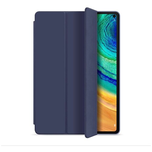Чехол-книжка MyPads для Huawei MediaPad M6 10.8 с функцией засыпания синий