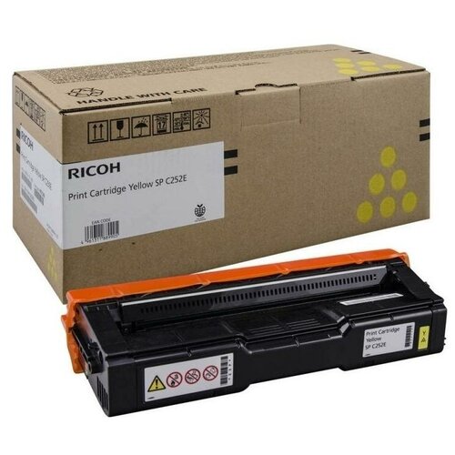 Ricoh Тонер-картридж оригинальный Ricoh type SP C252-E-Y 407534 type-SP-C252-E-Y желтый 4K