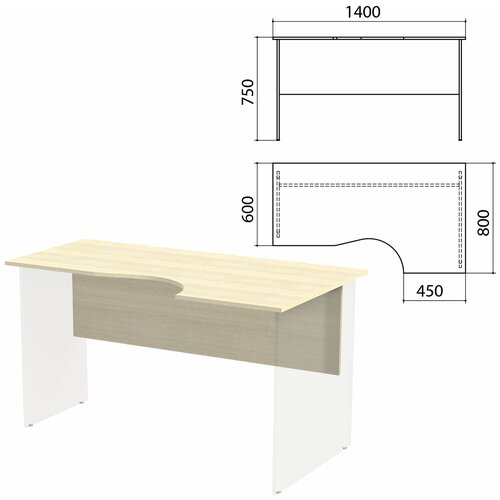 Столик складной для ноутбука, компьютера в кровать для завтрака деревянный (54х34х27см) (бамбук), Daswerk, 532582