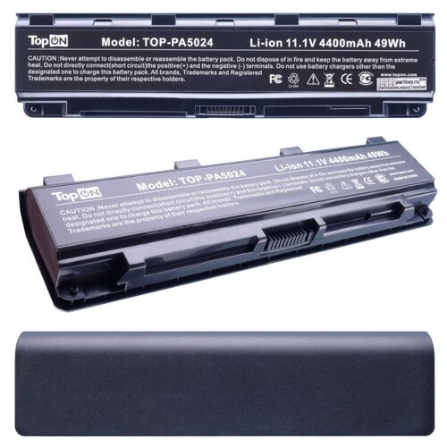 Аккумулятор для Toshiba Satellite C850D 11.1V 4400mAh TopON