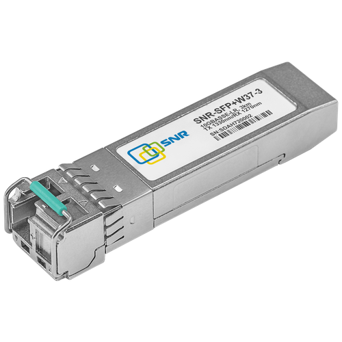 Модуль SNR SFP+ WDM, дальность до 3км SNR-SFP+W37-3