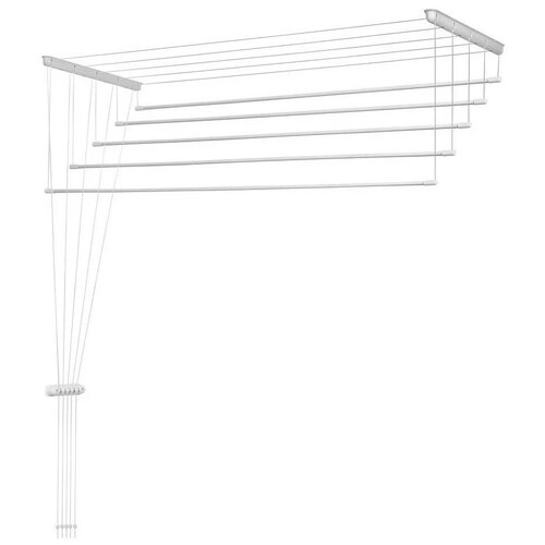 Сушилка для белья  LDN  потолочная Лиана Люкс 1.1 м, белый