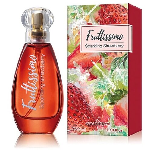 Женская туалетная вода Brocard Fruttissimo Sparkling Strawberry /Клубничный Мохито, 35 мл