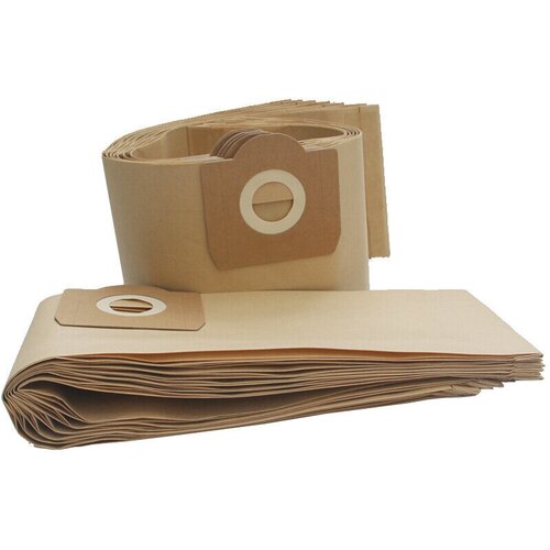 Набор больших мешков бумажных (5 шт) Мешки для пылеса Karcher: WD 3 Dakar, WD 3 P, WD 3 Premium, SE 4001, SE 4002