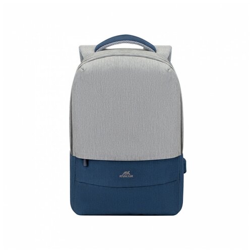 RIVACASE 7562 grey/dark blue рюкзак для ноутбука 15.6'