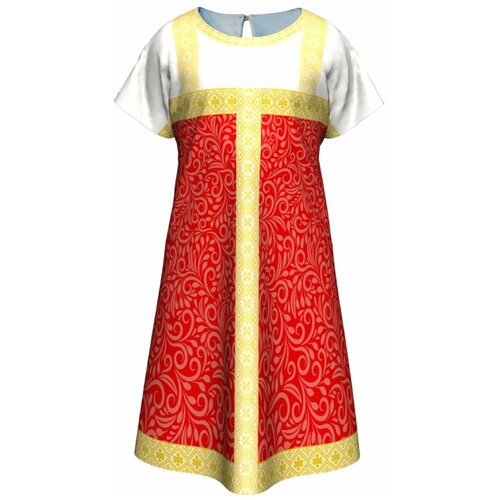 Русское народное платье на девочку (17817) 134 см