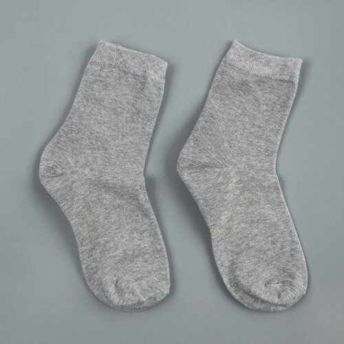 Носочки увлажняющие, с силиконовой вставкой, ONE SIZE, цвет серый (1шт.)