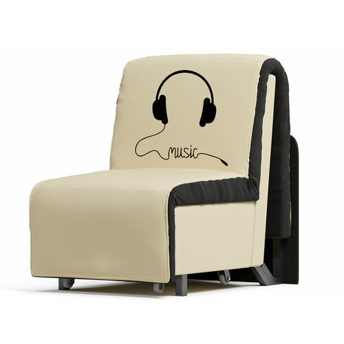 Кресло-кровать Elegance 80Я (с ящиком) Music2 Mura 21-100 (83х110х95, СМ 83х203)