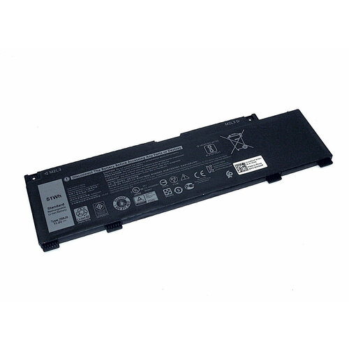 Аккумуляторная батарея для ноутбука Dell G3 15 3590 (266J9) 11.4V 4255mAh