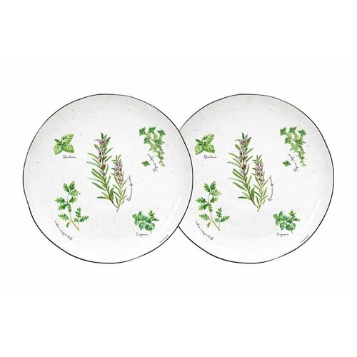 Набор 2 тарелки обеденных Herbarium (Easy Life)