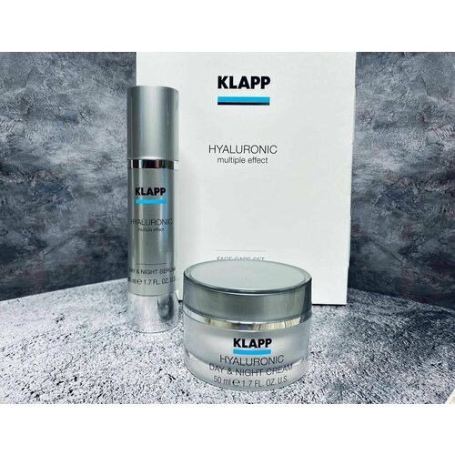 Набор: крем и сыворотка HYALURONIC Face Care Set, 50 мл+50 мл