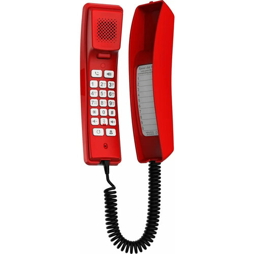 Телефон IP Fanvil H2U Red красный (упак:1шт)