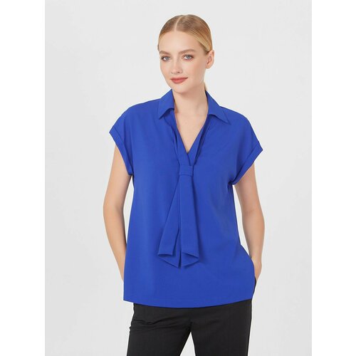 Блуза  Lo, размер 44, синий
