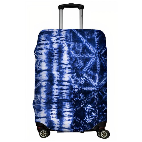 Чехол для чемодана LeJoy, размер S, белый, синий