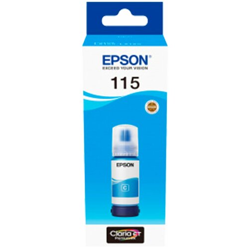 Чернила Epson 115 C C13T07D24A голубые оригинальные