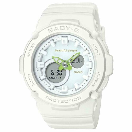 Наручные часы CASIO Baby-G BGA-270BP-7A, белый, мультиколор