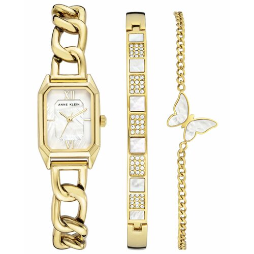 Наручные часы ANNE KLEIN Box Set 81261, золотой, белый