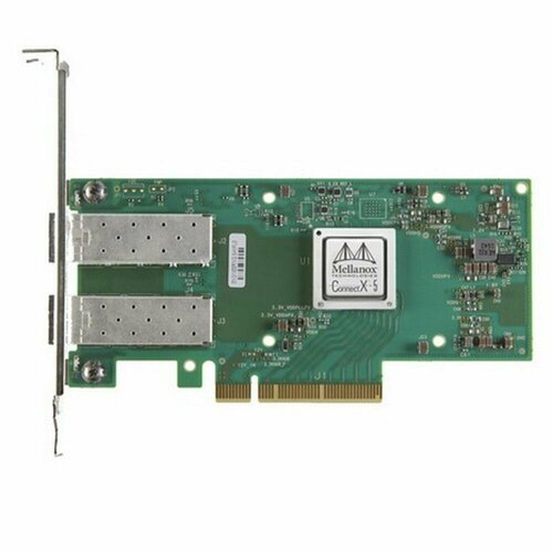 Сетевой адаптер Mellanox MCX512A-ACAT ConnectX-5 EN adapter card, 25GbE, Dual-port SFP28 PCIe3.0 x8 Tall Bracket ROHS R6 (480542) {20}
