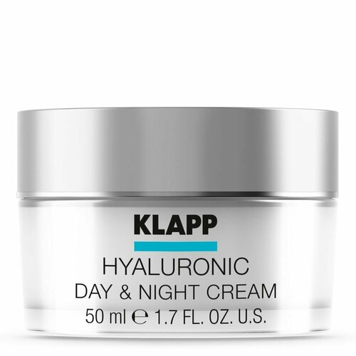 Крем День-Ночь для лица, 50 мл / Klapp Hyaluronic Daу&Night Cream