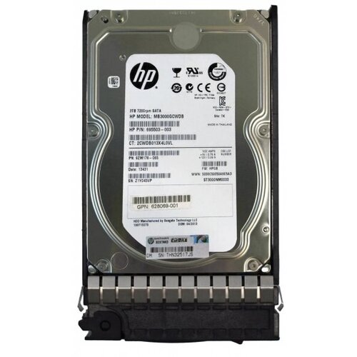 Жесткий диск HP 695503-007 3Tb 7200 SATAIII 3.5" HDD