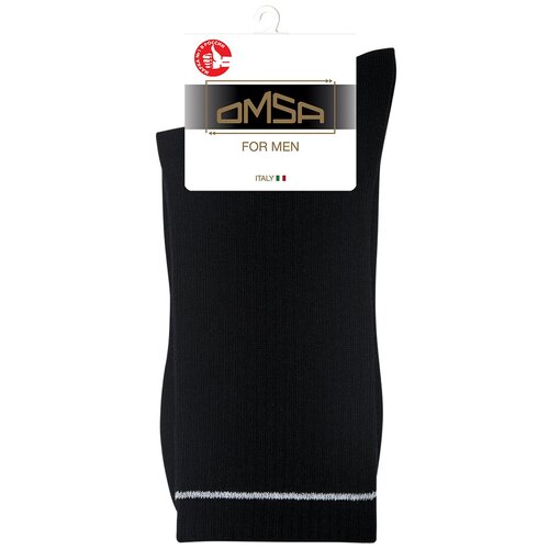 Носки Omsa, размер 45-47, черный