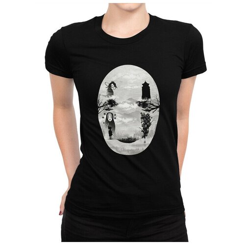 Футболка DS Apparel, размер 2XL, черный