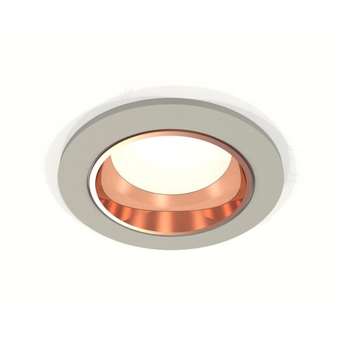 Встраиваемый светильник Ambrella Techno XC6514005, GU5.3, кол-во ламп:1шт, Серый