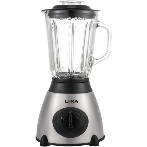 Стационарный блендер Lira LR 0207, серебристый/черный