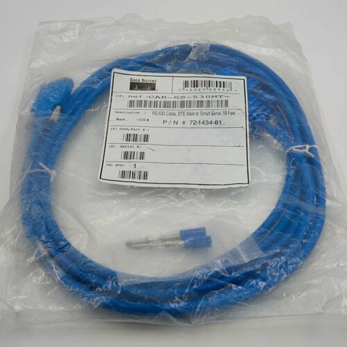 Кабель CAB-SS-530MT, 72-1434-01, Cisco, 10FT, Smart Serial Cable, 3 M