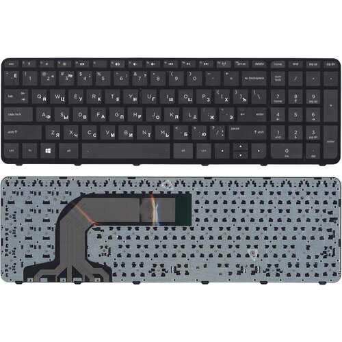 Клавиатура для HP 17 17-n 17-e c рамкой p/n: 720670-001, 725365-001, AER68U00110, AER68U00210