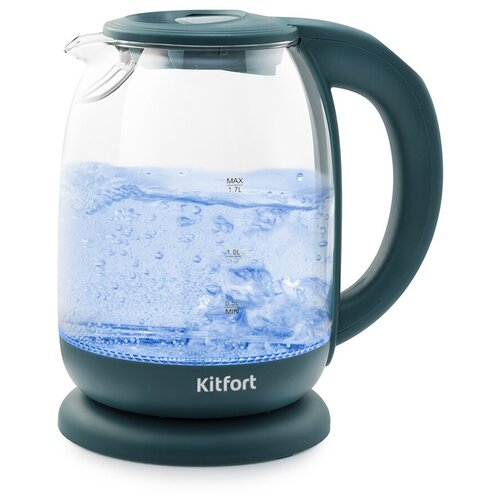 Чайник Kitfort KT-640-4, изумрудный