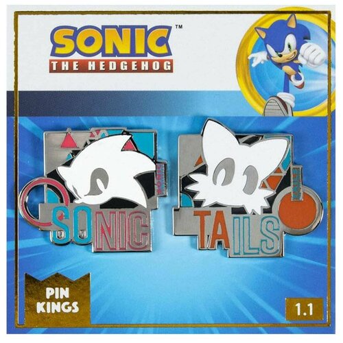 Значок Pin Kings Sonic the Hedgehog Remix 1.1 - набор из 2 шт
