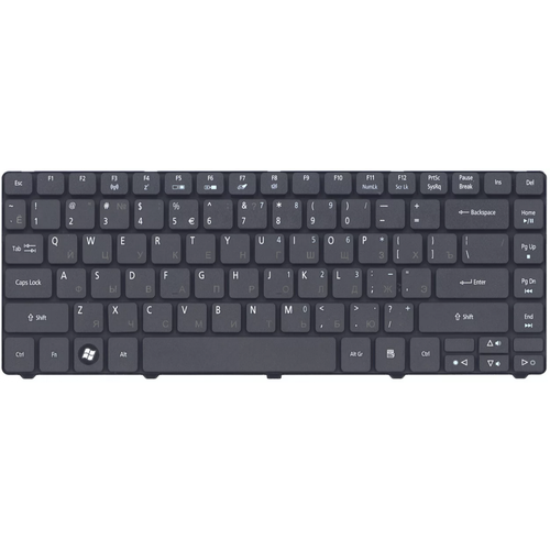 Клавиатура для ноутбука Acer Aspire TimeLineX 4250 черная матовая