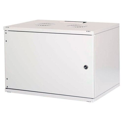 Шкаф коммутационный Lande NetBox Soho LN-SH07U5440-LG-F0-2 настенный 7U 540x400мм пер. дв. металл задн