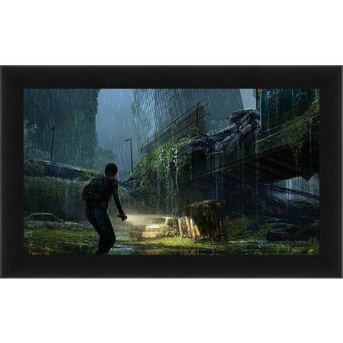 Плакат, постер на холсте the last of us, apocalypse, girl. Размер 21 х 30 см