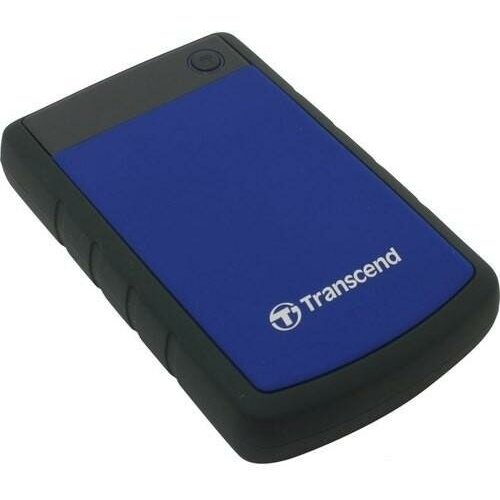 Жесткий диск Transcend USB 3.0 4Tb TS4TSJ25H3B StoreJet 25H3 (5400rpm) 2.5" синий