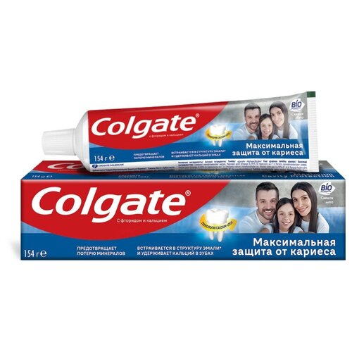 Зубная паста COLGATE защита от кариеса Свежая мята FCN89276 2 шт