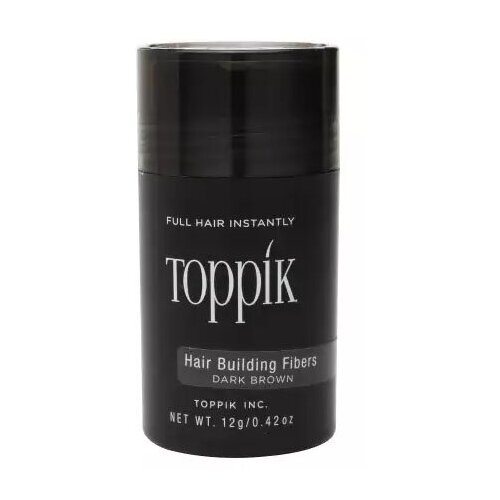 Toppik Загуститель волос Hair Building Fibers, dark brown