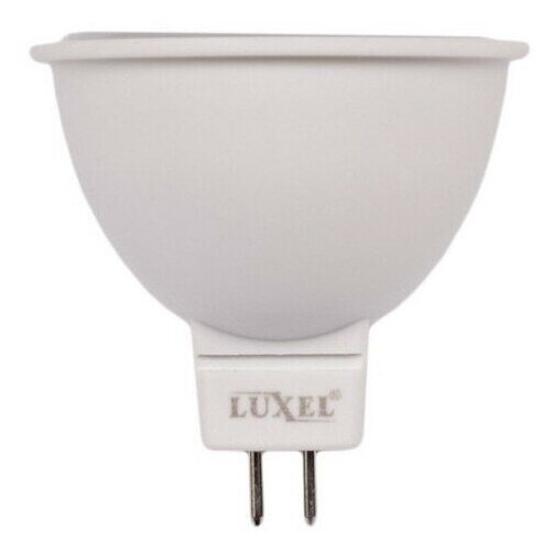 Лампочка светодиодная LUXEL 10шт GU5.3, 10Вт, 4000 K, Нейтральный белый свет