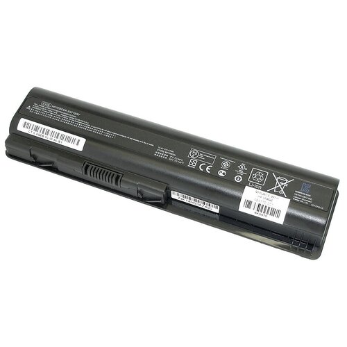 Аккумуляторная батарея для ноутбука HP Pavilion DV4, Compaq CQ40 (HSTNN-CB72) 47Wh черная