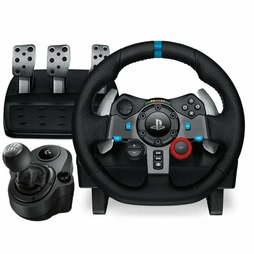 Руль Logitech G29 + коробка передач Driving Force Shifter, для PlayStation/ Xbox Series X/S/One/PC